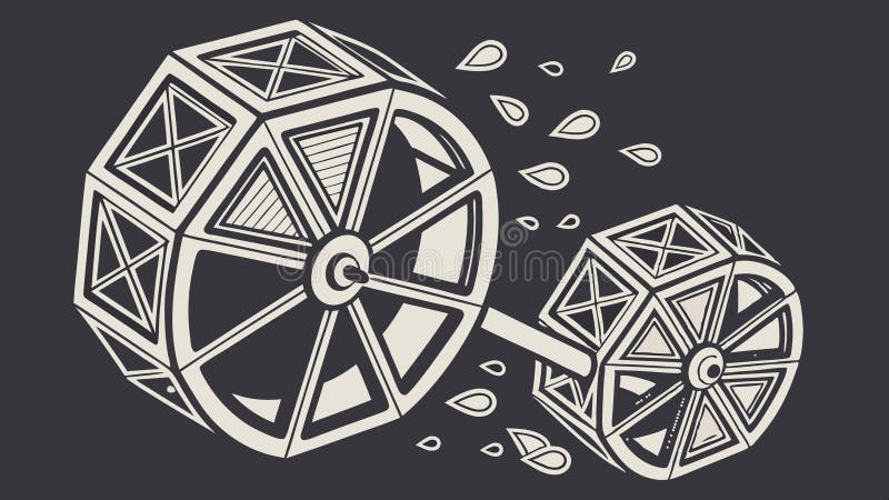 Abstract Spinning Mechanism Stock Illustrations – 335 Abstract Spinning ...