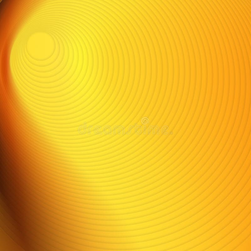 Abstract Design Graphic Yellow Blur. Radial Effect Stock Illustration ...