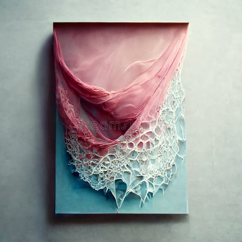 Cloth Dynamic Abstract Product Display Background Stock Illustration ...