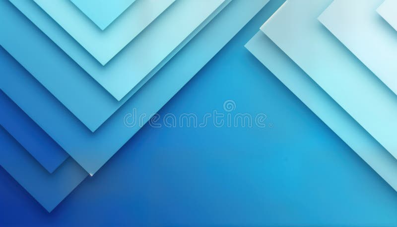 Abstract Design. Modern Blue Gradient Background. Rectangular Shapes ...