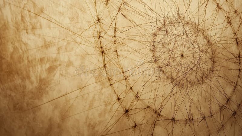 Abstract Design of a Network Connection Symbol Featuring Intricate ...