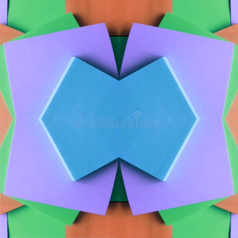 Abstract Design with Paper Notebooks for Notes Stacked in Various ...