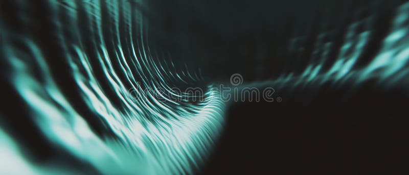 Abstract Design of Quantum Effects and Sound Waves Representing Digital ...