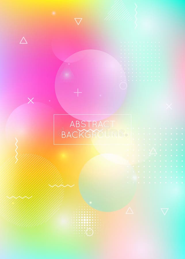 Abstract Design. Soft Luminous Magazine. Liquid Shape Stock ...