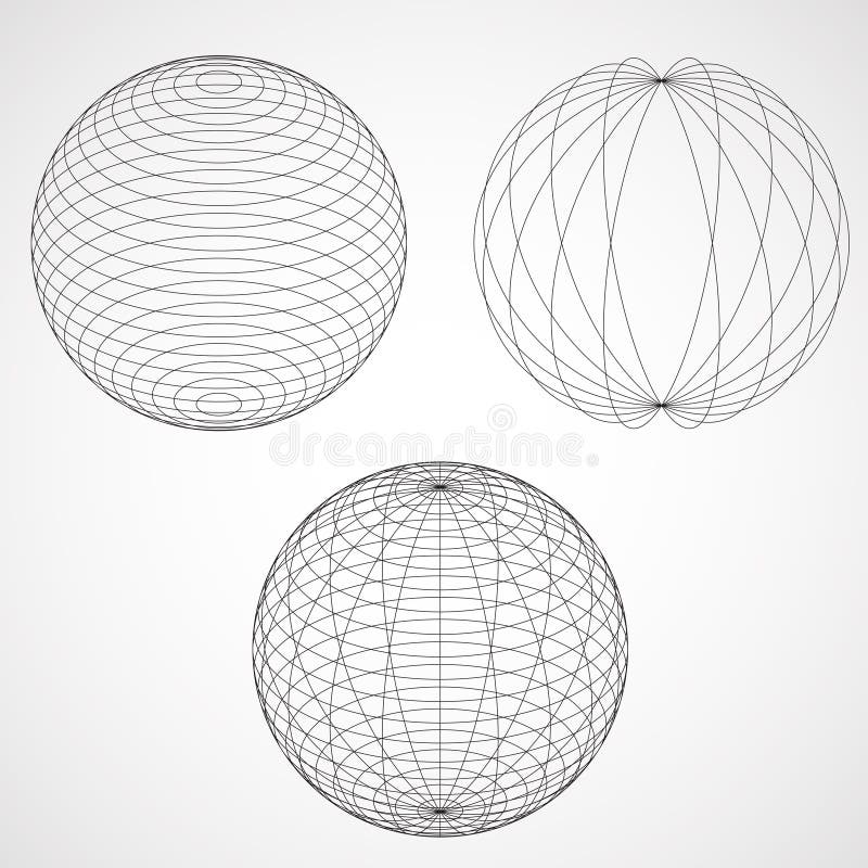 Abstract Design Sphere. stock vector. Illustration of board - 48270576