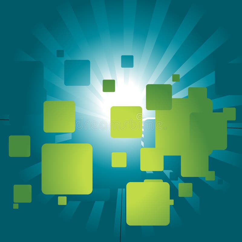 Abstract design of squares stock vector. Illustration of party - 14375900