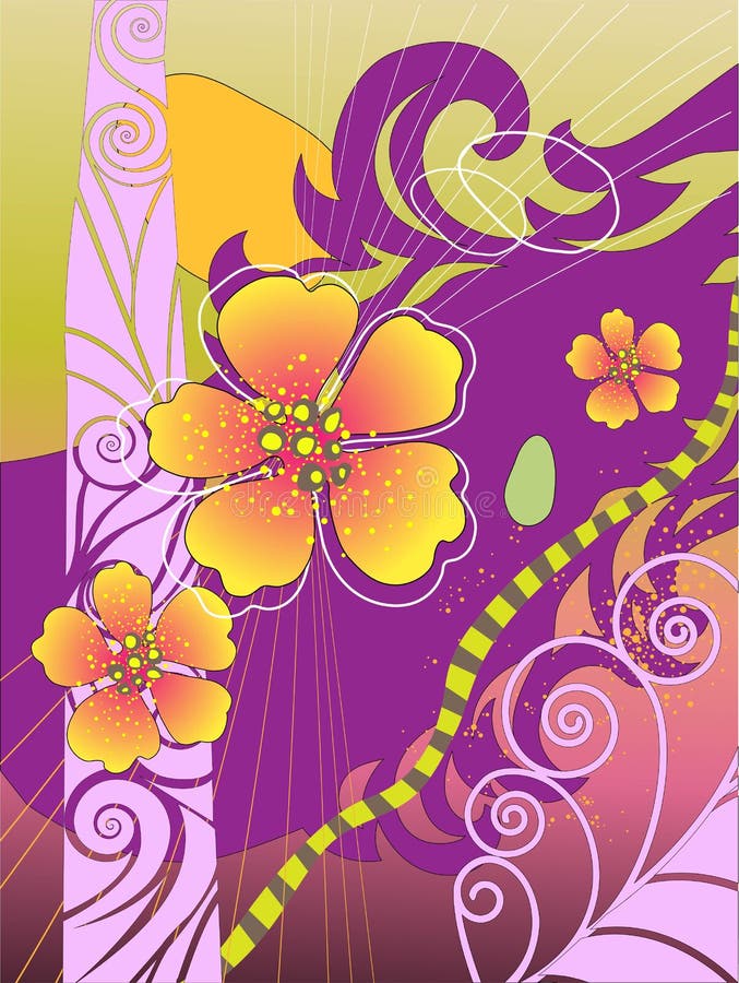 Abstract - a design-style stock illustration. Illustration of pattern ...