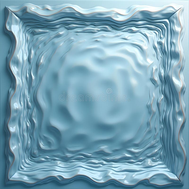 Abstract Design with Symmetrical Rippling Water Effect Stock ...