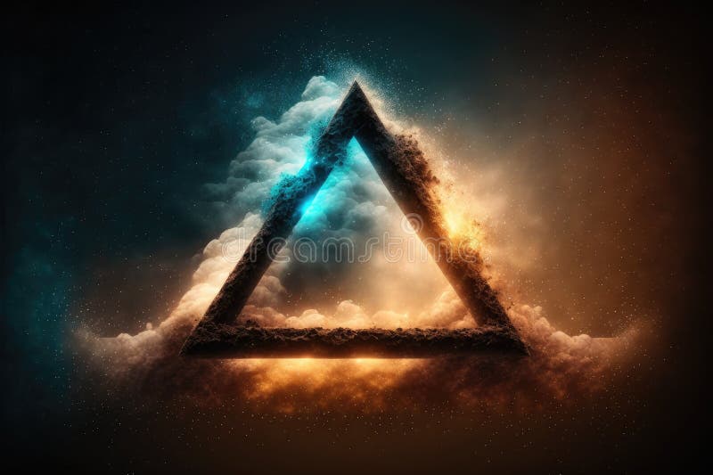 Triangle Shape Clouds Stock Illustrations – 884 Triangle Shape Clouds ...