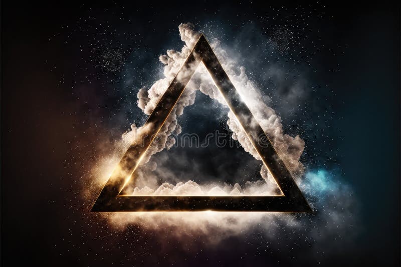 Triangle Shape Clouds Stock Illustrations – 884 Triangle Shape Clouds ...