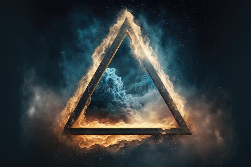 Triangle Shape Clouds Stock Illustrations – 884 Triangle Shape Clouds ...