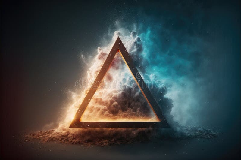 Triangle Shape Clouds Stock Illustrations – 884 Triangle Shape Clouds ...