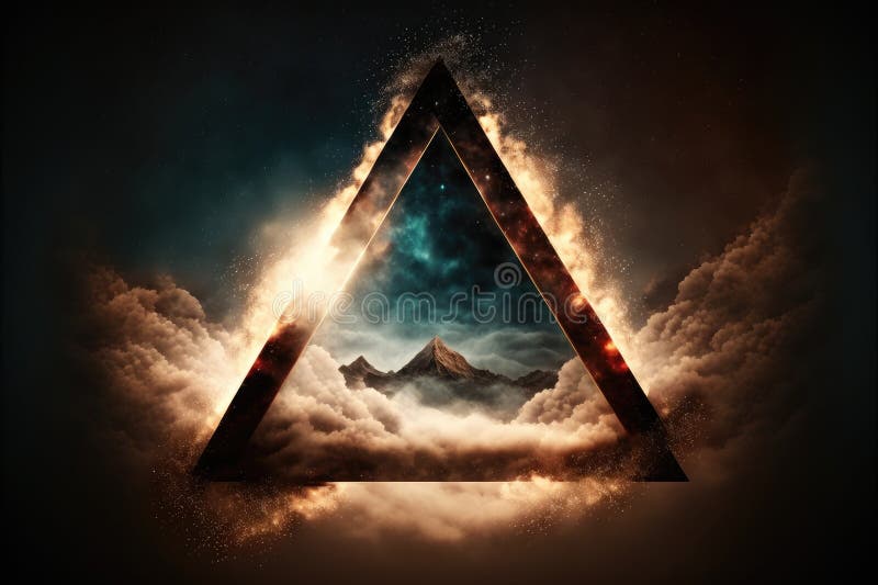 Triangle Shape Clouds Stock Illustrations – 884 Triangle Shape Clouds ...