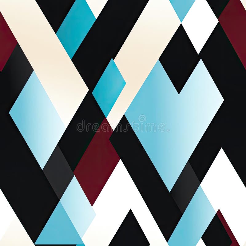 Abstract Design of Triangles with Sharp and Edgy Compositions (tiled ...