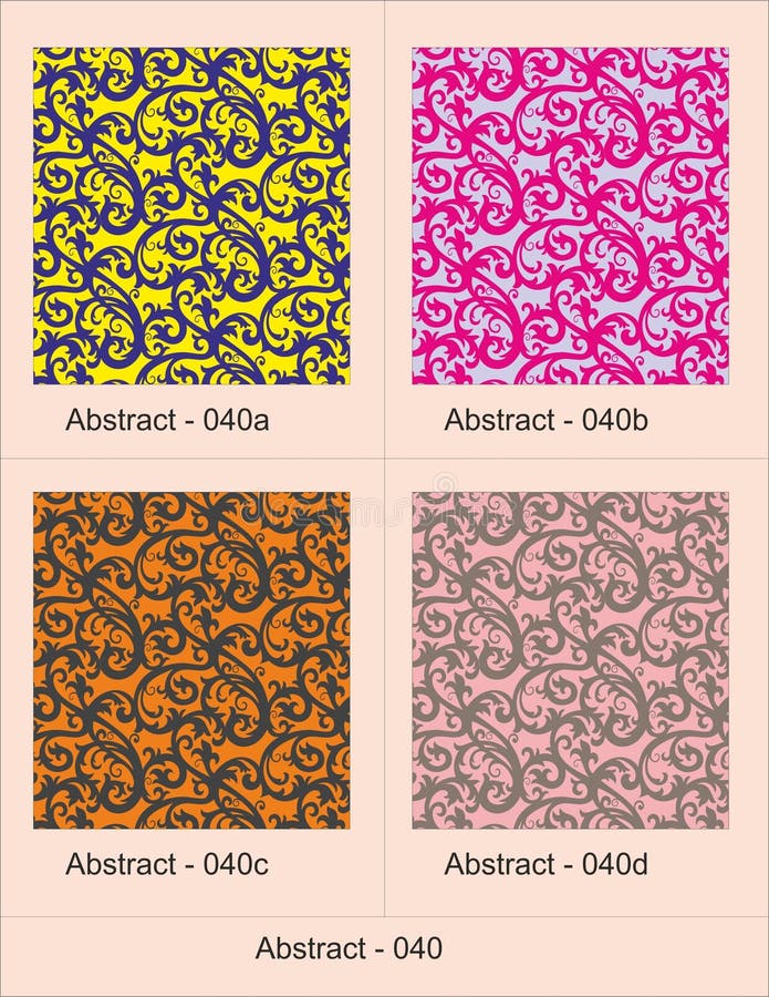 Abstract Design Vector CDR stock vector. Illustration of symmetry ...