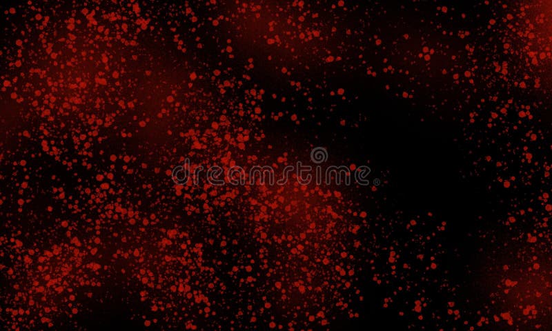 An Abstract Design of Vibrant Red Splatter Patterns Scattered Across a ...
