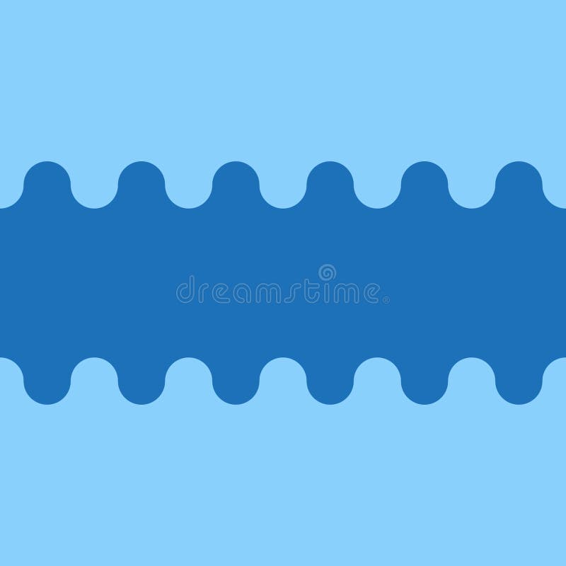 Abstract Design with a Wavy Pattern in Different Shades of Blue. the ...