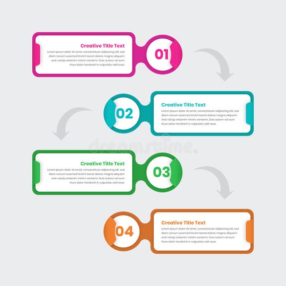 Abstract Designed Data Visualization Business Process Overview ...