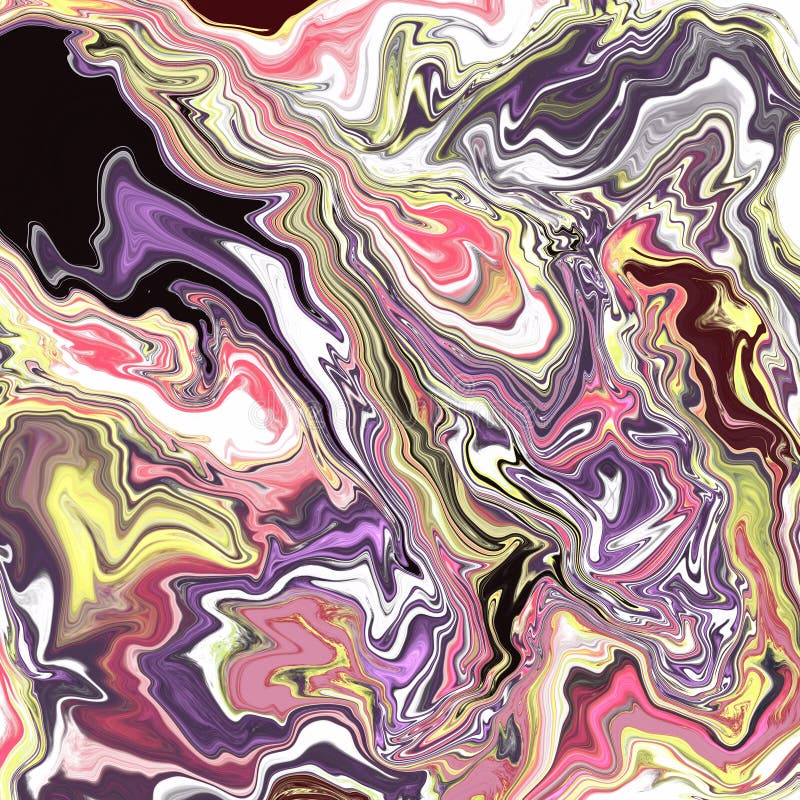Abstract Designs Fusion of Mixed Colors with only Motion Making it Art ...