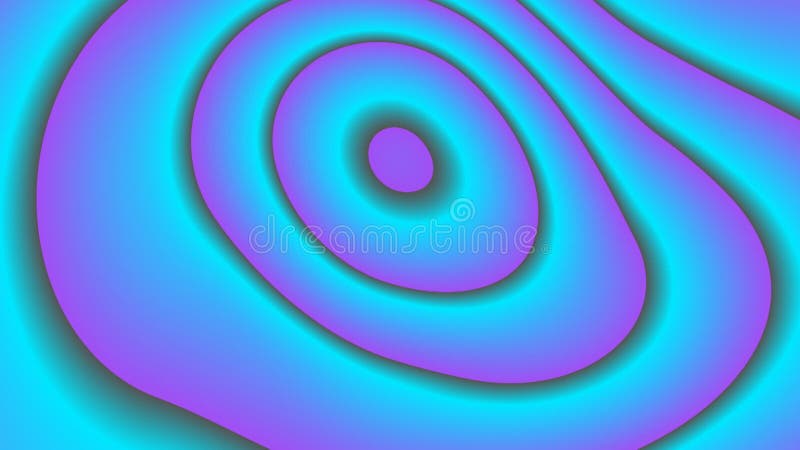 Abstract Designs and Shapes Animation Gradient Circles Stock Video ...