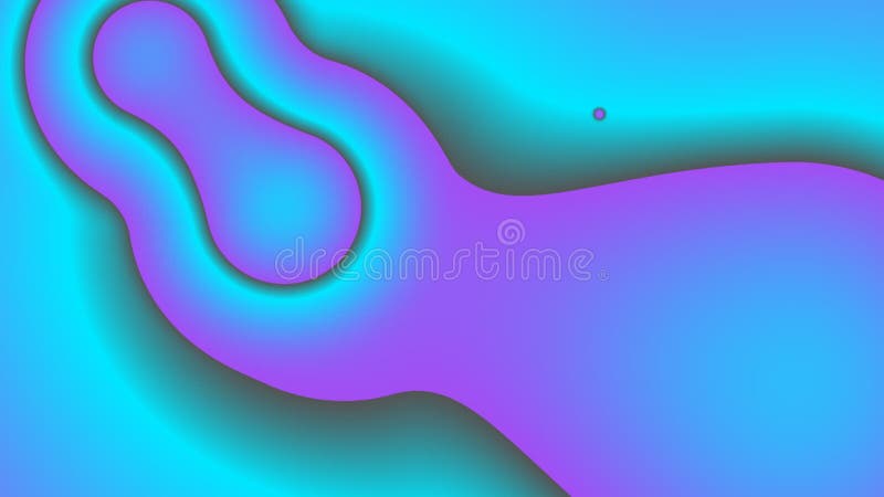 Abstract Designs and Shapes Animation Gradient Circles Stock Video ...