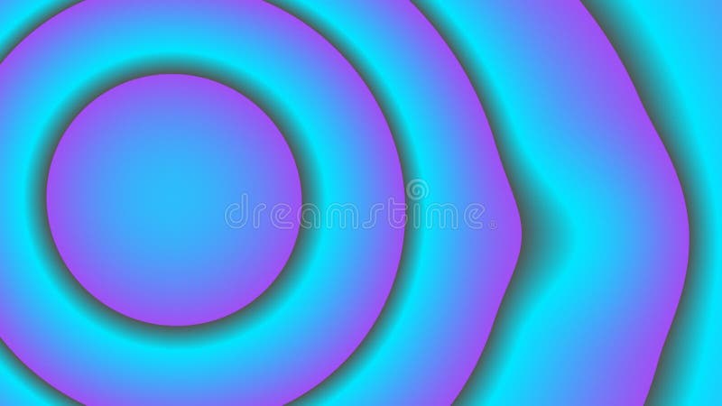 Abstract Designs and Shapes Animation Gradient Circles Stock Footage ...