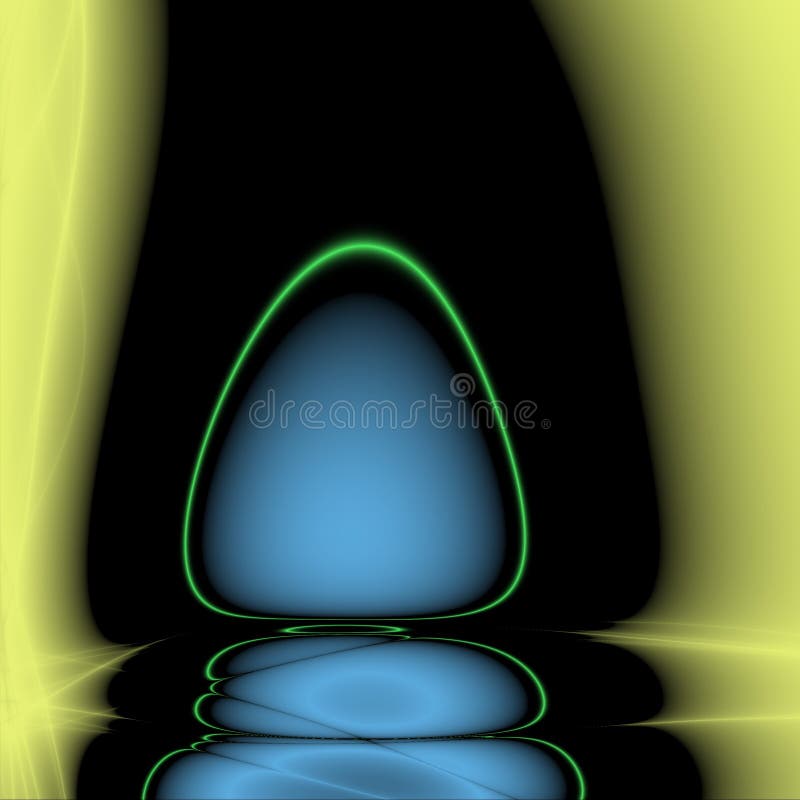 Abstract desktop stock illustration. Illustration of round - 3132669