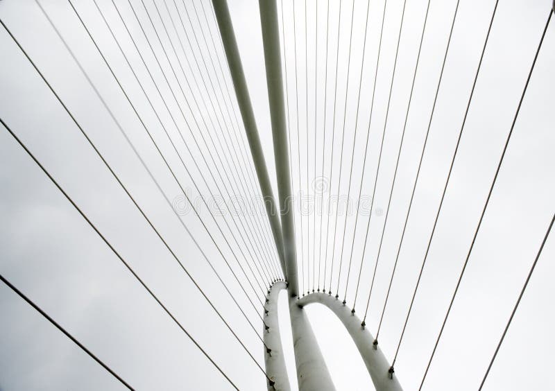 Abstract Detail of Bridge, Modern Architecture Stock Image - Image of ...