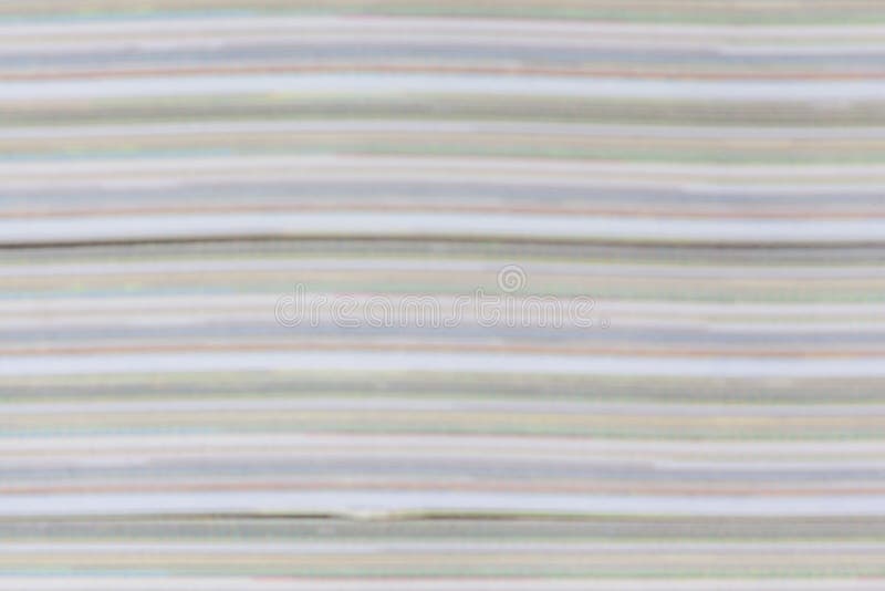 Abstract Detail Color and Layer of Book Paper Pages Thick. Stock Photo ...