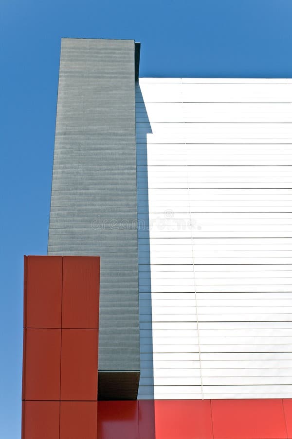 Abstract Detail of Modern Building Stock Photo - Image of building ...