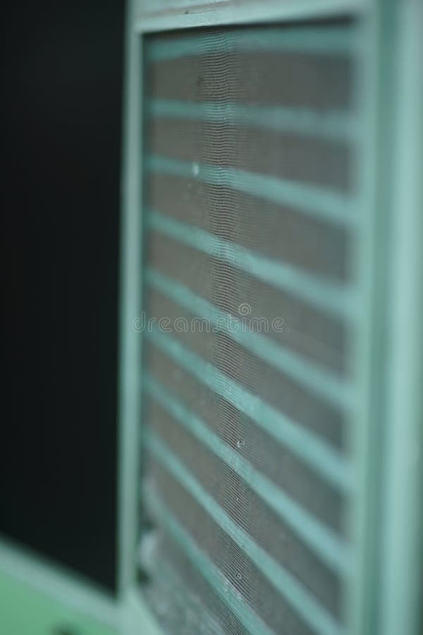 Abstract Detail Straight Line Window in Green Stock Photo - Image of ...