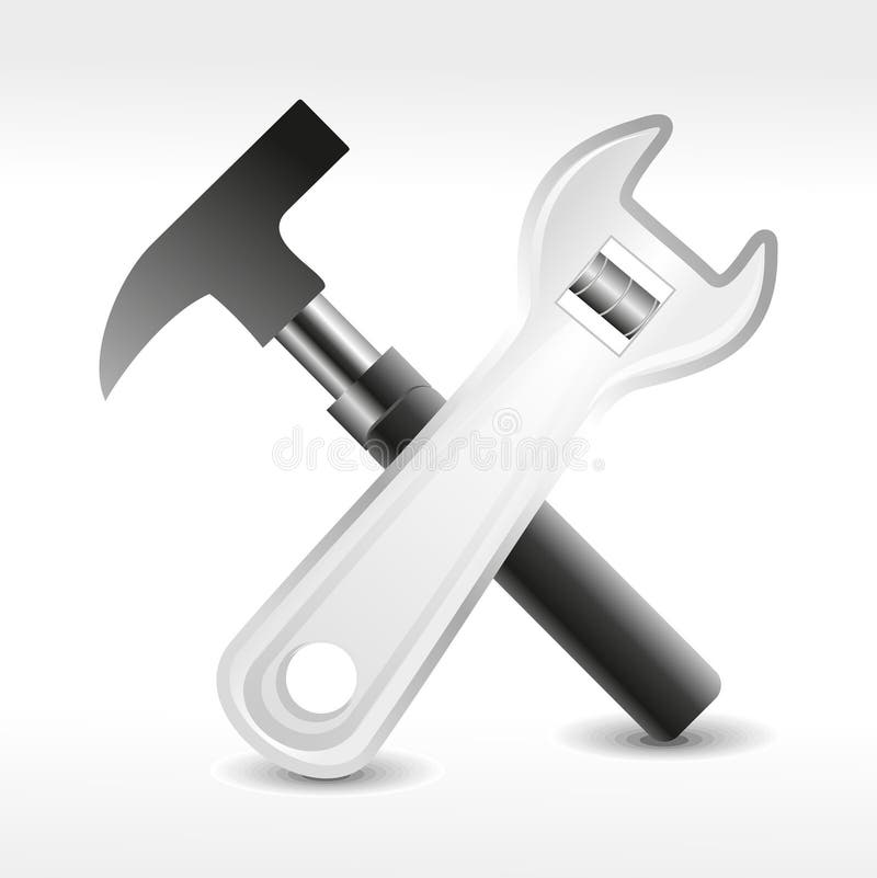 Abstract Detailed Tool Icon Stock Vector - Illustration of stainless ...