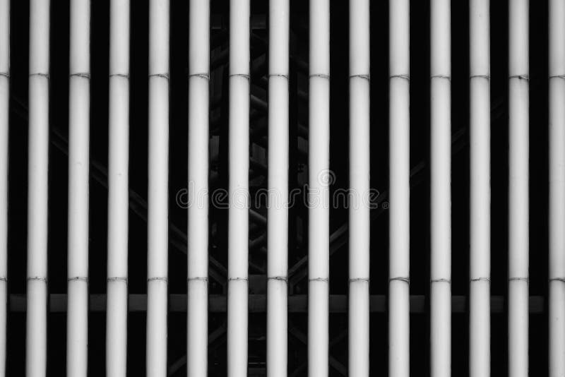 Abstract Detailed View of the Plastic Pipes of an Industrial Cooling ...