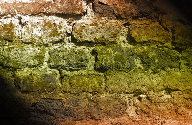 Abstract Deteriorating Brick Wall Stock Image - Image of monument ...