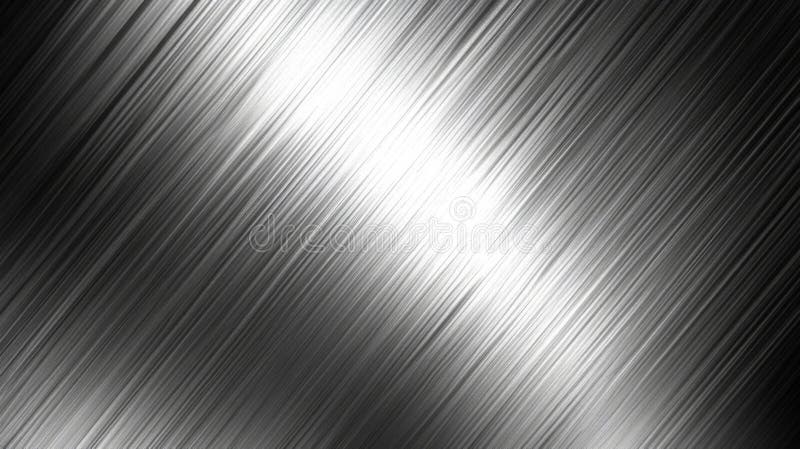 Abstract Diagonal Brushed Metal Texture Stock Illustration ...