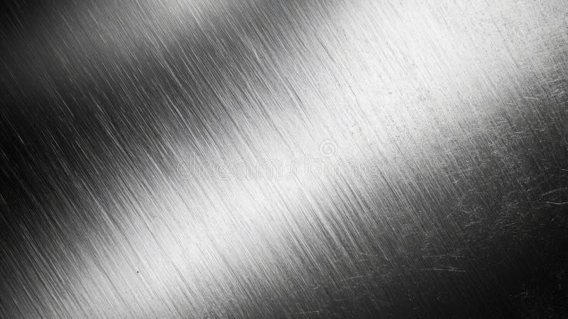 Abstract Diagonal Brushed Metal Texture Stock Illustration ...