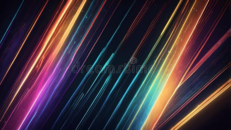 Abstract Diagonal Light Rays Background Stock Illustration ...