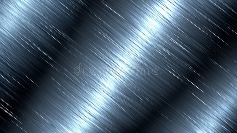 Abstract Diagonal Lines Brushed Metal Texture Stock Illustration ...