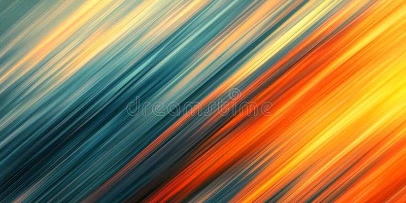 Abstract Diagonal Lines Dynamic Orange Teal Background Texture Design ...