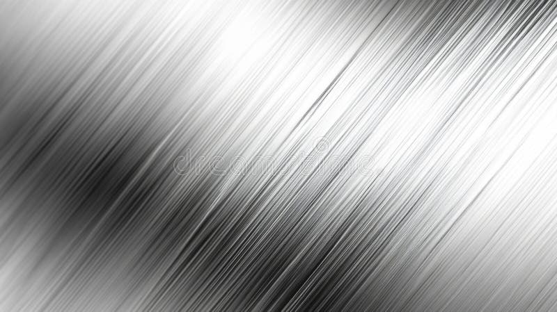 Abstract Diagonal Lines of Silver Metal Texture Stock Illustration ...