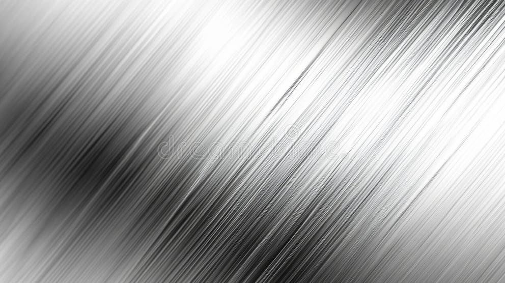 Abstract Diagonal Lines of Silver Metal Texture Stock Illustration ...