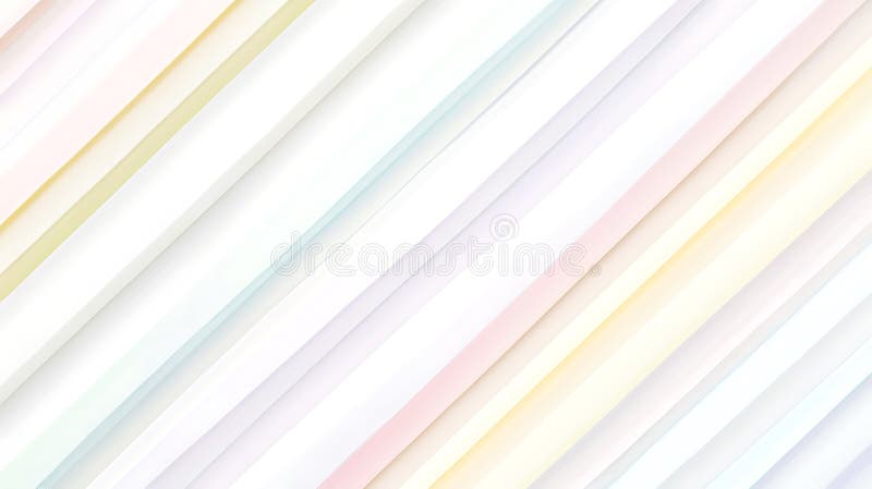 Abstract Diagonal Pastel Lines Background Design Stock Illustration ...