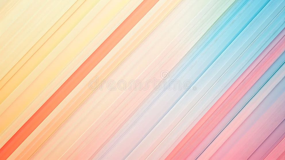 Abstract Diagonal Pastel Lines Gradient Background Stock Illustration ...