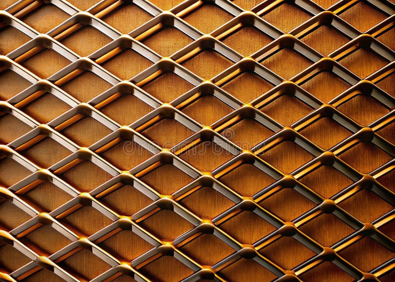 Abstract Diagonal Pattern on Weathered Expanded Metal Background Ideal ...
