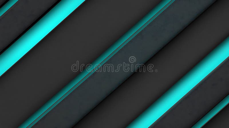Abstract Diagonal Stripes Dark Grey Cyan Blue Stock Photo - Image of ...