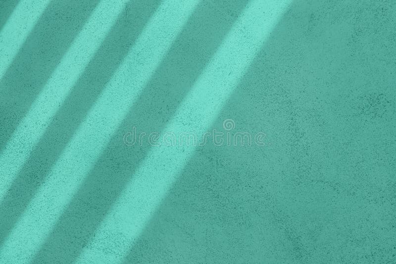 Window Shadows on Mint Green Concrete Wall Texture Background Stock ...