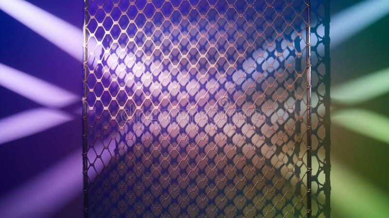 Abstract Diamond Mesh Pattern with Colorful Light Good Resolution Stock ...