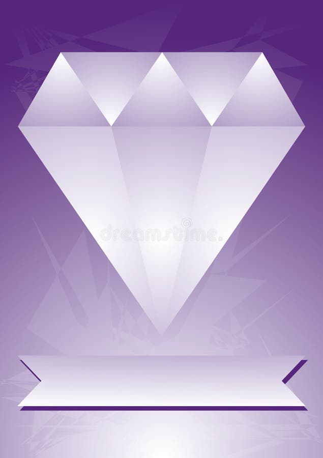 Abstract diamond poster stock vector. Illustration of diamond - 21809684