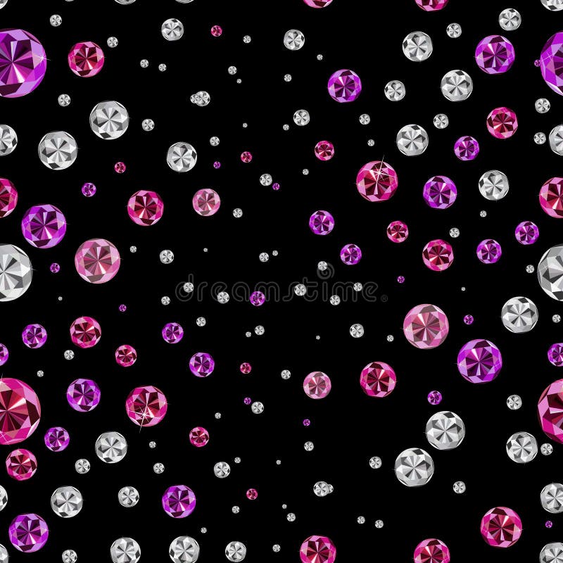 Abstract Diamond Seamless Pattern Background Vector Illustration Stock ...