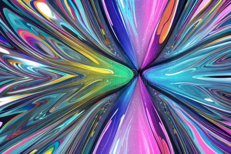 Abstract of Different Colors, Transparent Materials, Materials with ...